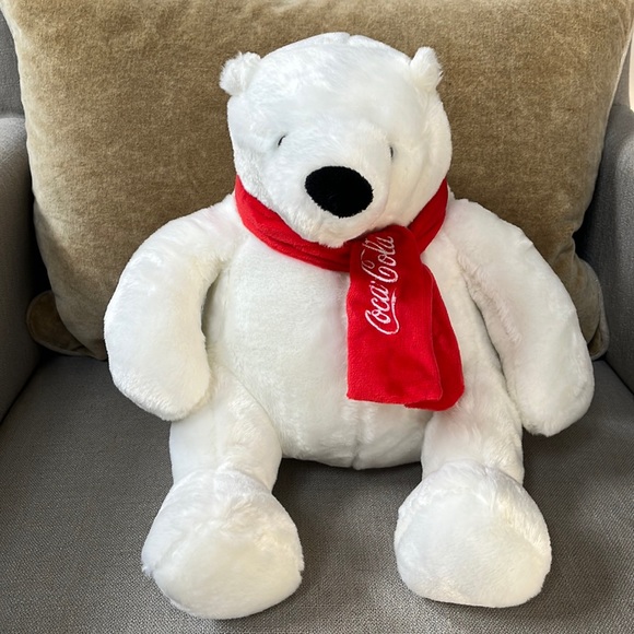 Coca Cola | Toys | Limited Cocacola Polar Bear Plush | Poshmark